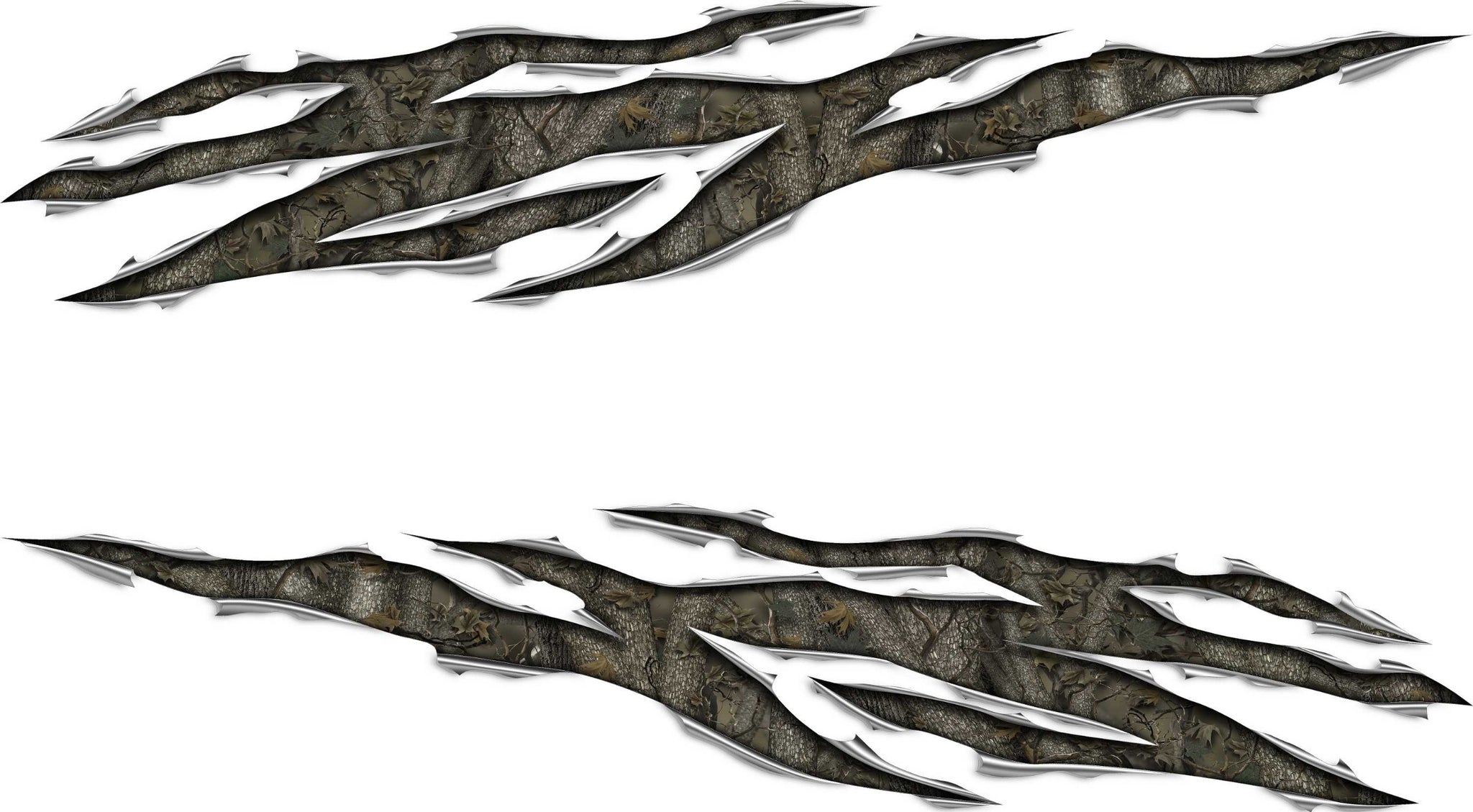 Woodland Camo Big Rip Decals for Cars & Trucks | Xtreme digital graphiX ...