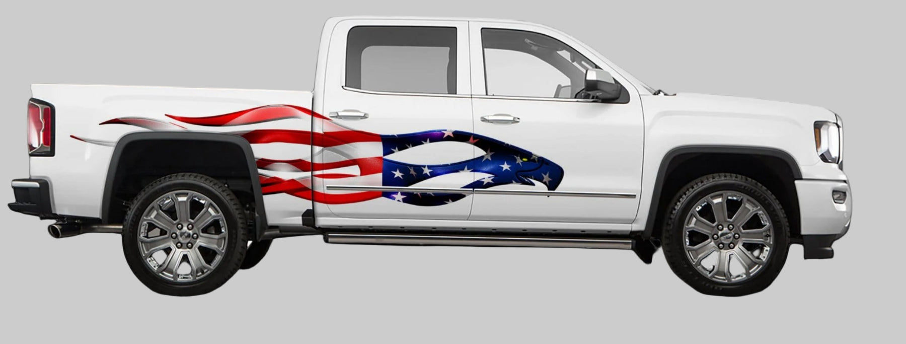 American Flag Vinyl Car & Truck Decals | Xtreme Digital GraphiX