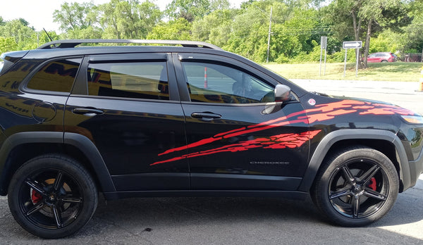 Mud Splash Car Vinyl Graphics | Xtreme Digital GraphiX