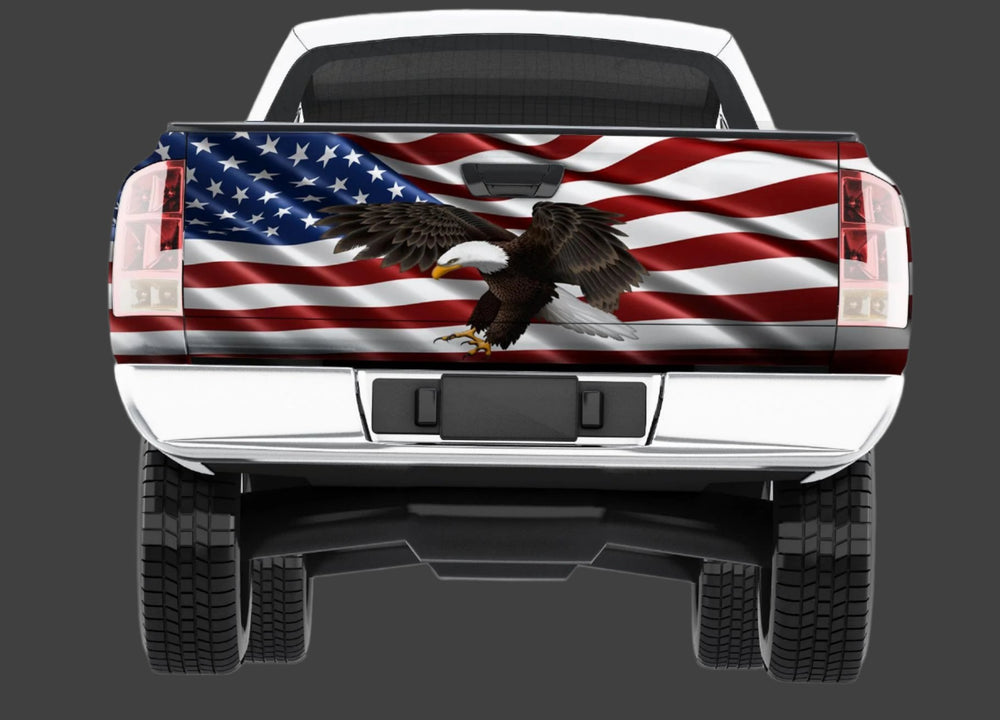 American Flag Vinyl Car & Truck Decals | Xtreme Digital GraphiX