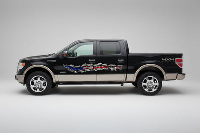 American Flag Vinyl Graphic Decals for Trucks | Xtreme Digital GraphiX