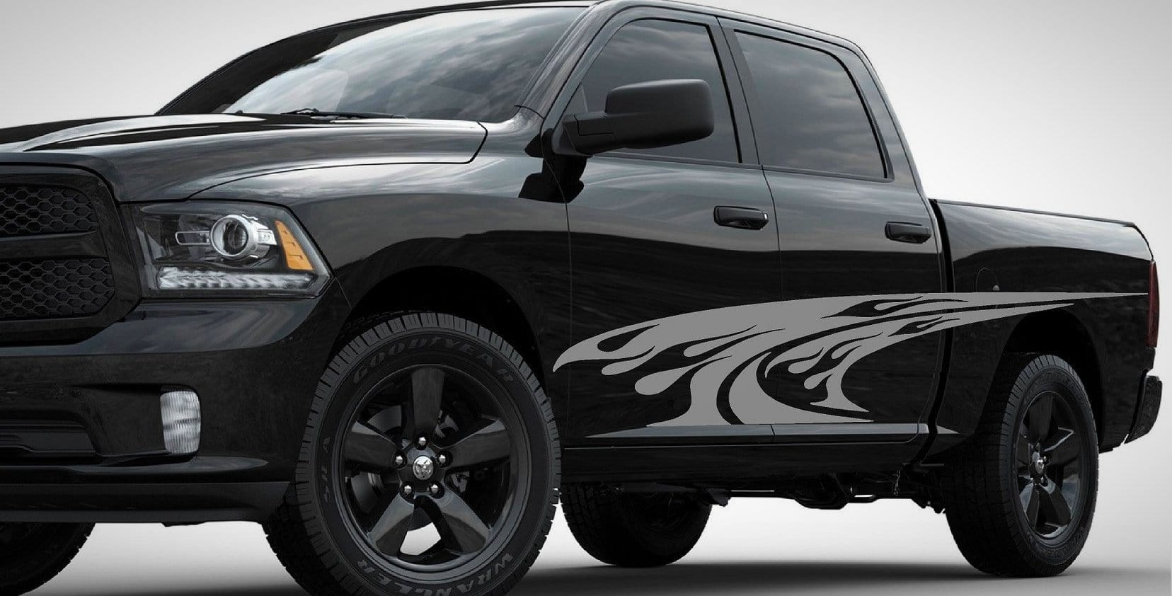 Flames Splash Vinyl Decals | Custom Car & Truck Graphics | XDG - Xtreme ...