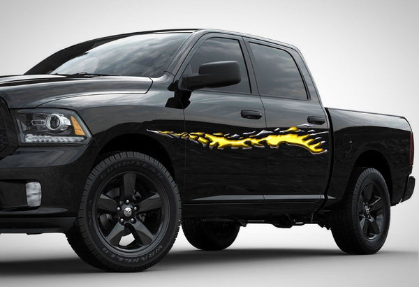 Full color splash vinyl auto decals kit | Xtreme Digital GraphiX