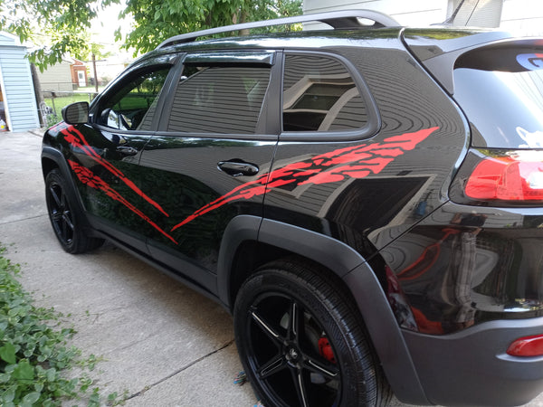 Mud Splash Car Vinyl Graphics | Xtreme Digital GraphiX