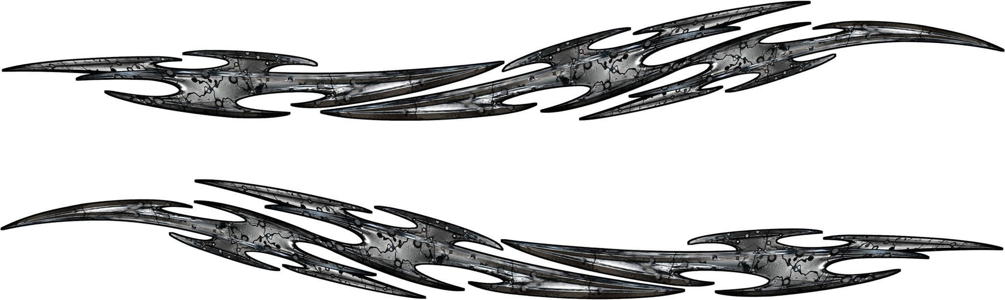 Tribal flares boat vinyl graphic decals | Xtreme Digital GraphiX